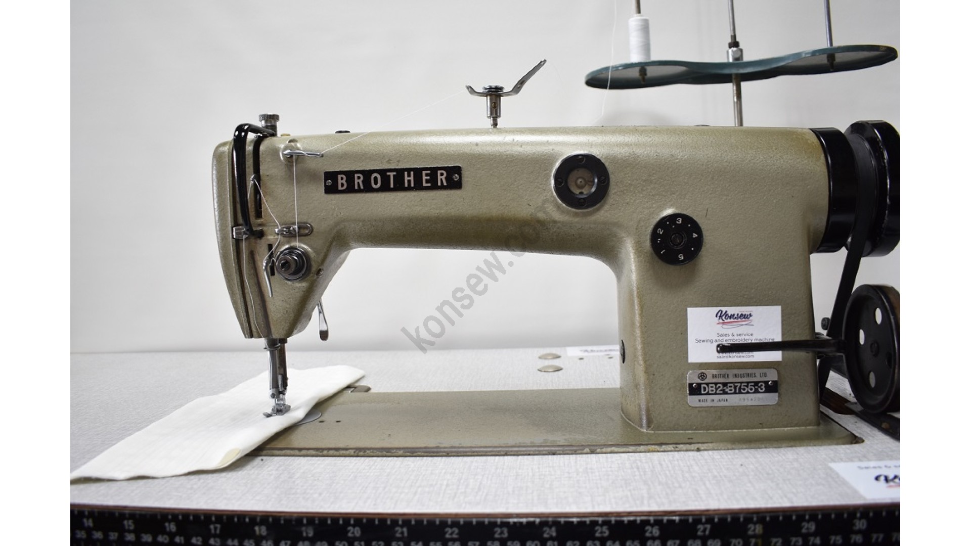 Buy Brother DB2-B755-3 Industrial Sewing Machine in UK Price, manual PDF, reviews at Konsew Ltd, EU